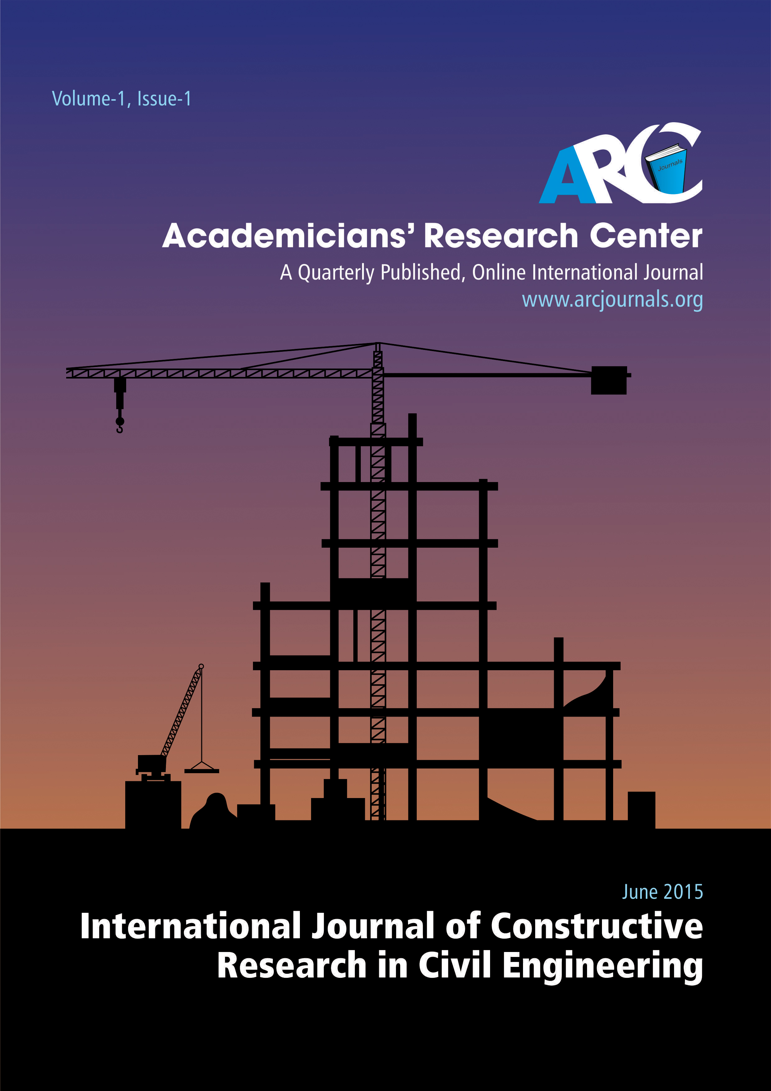 Civil Engineering Journals | ARC Journals | Top Civil Engineering Journals Civil Engineering Journals | ARC Journals | Top Civil Engineering Journals